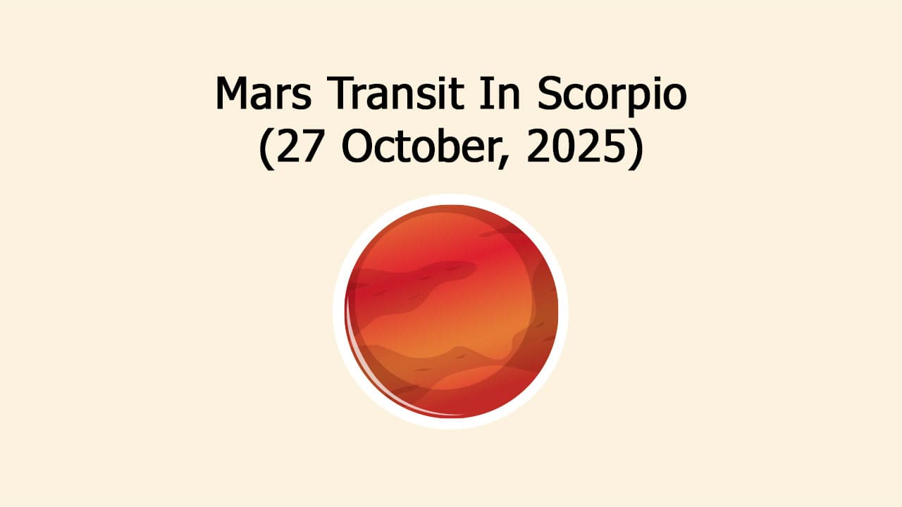 Mars Transit In Scorpio: Know Its Impact On Zodiac Signs
